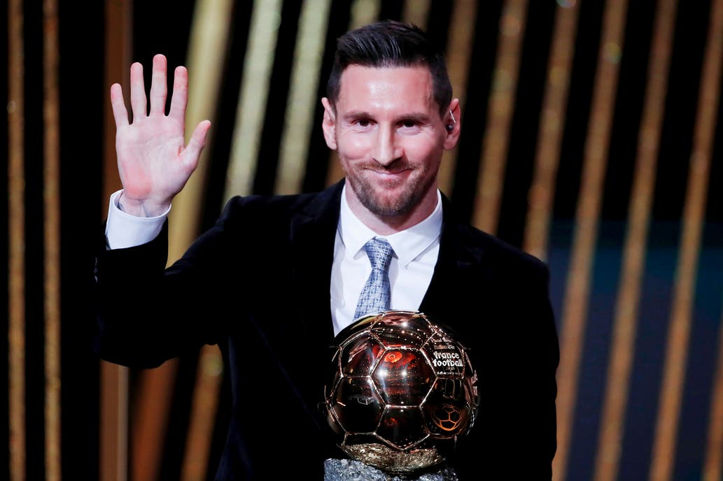 El discurso de Messi tras recibir el premio y la frase sobre su retiro ...