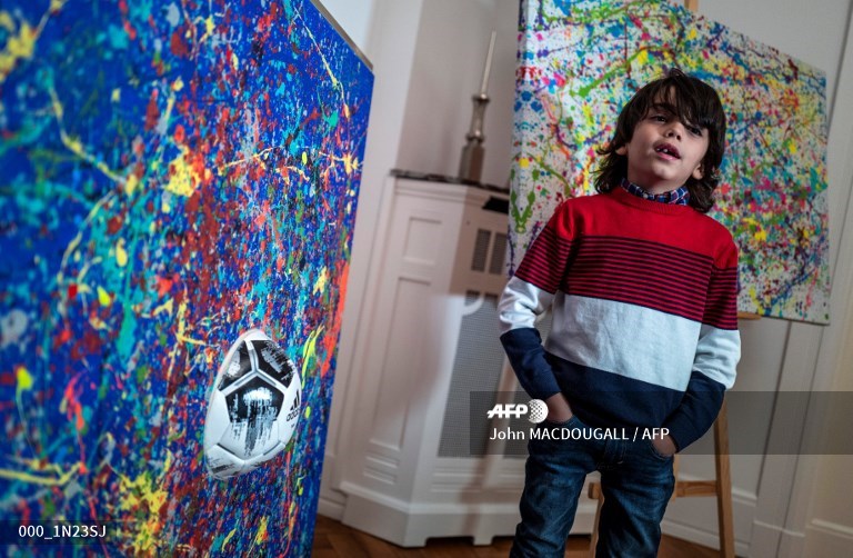 El "mini Picasso" alemán agita el mundo del arte con sólo 7 años - Crónica