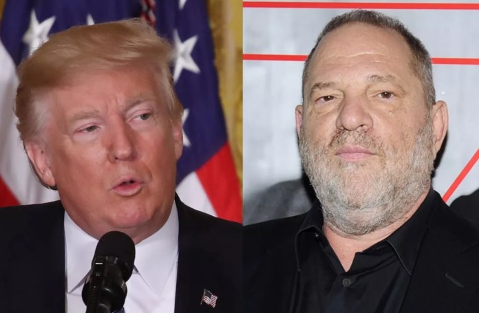 Trump festeja condena de Weinstein pese a que él mismo es acusado de ...