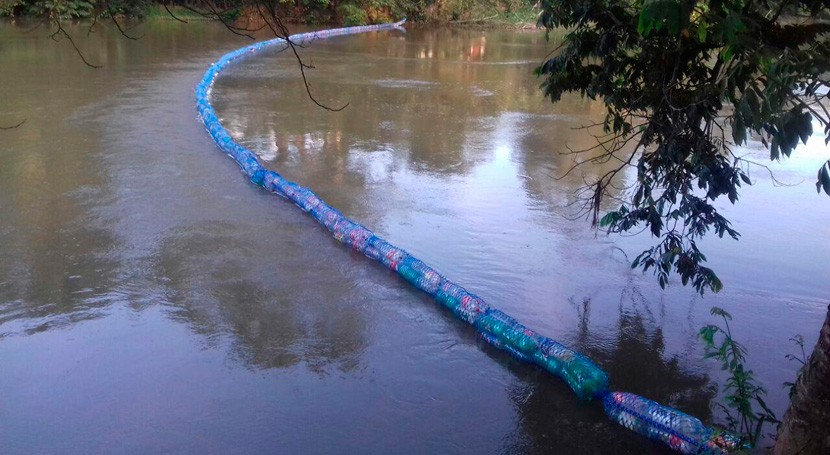 Biobarda inaugurada por Jimmy Morales no soportó fuerza del caudal del ...