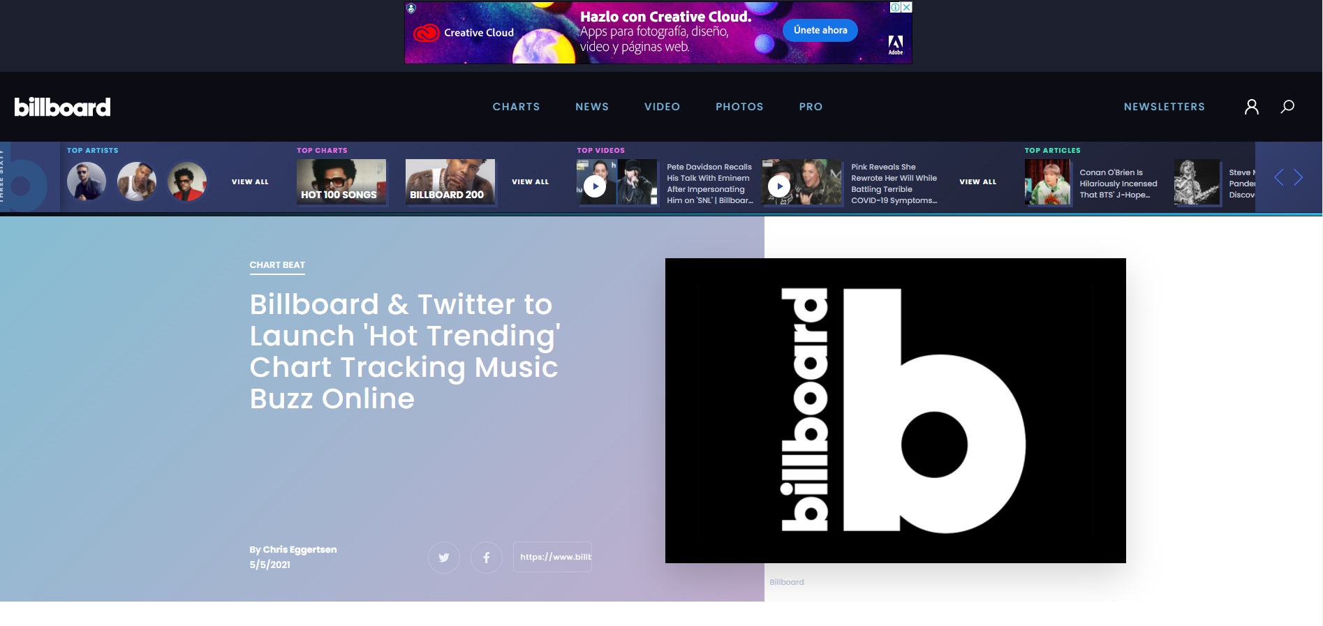 Twitter creará listas de canciones con Billboard basadas en su éxito en ...