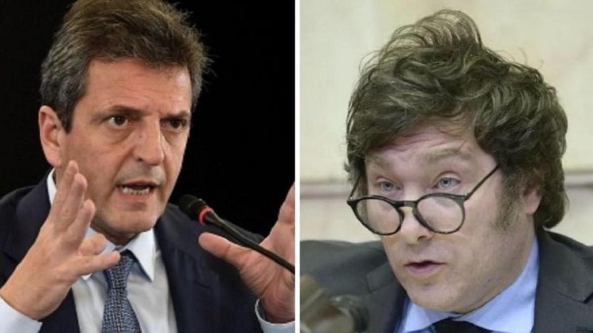 El oficialista Massa sorprende y disputará con el ultraliberal Milei la ...