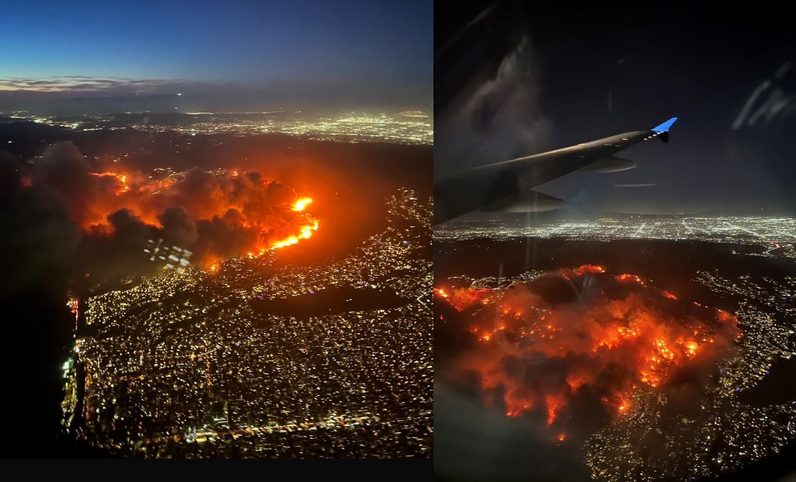 Incendios se salen de control en Los Ángeles; al menos cinco muertos