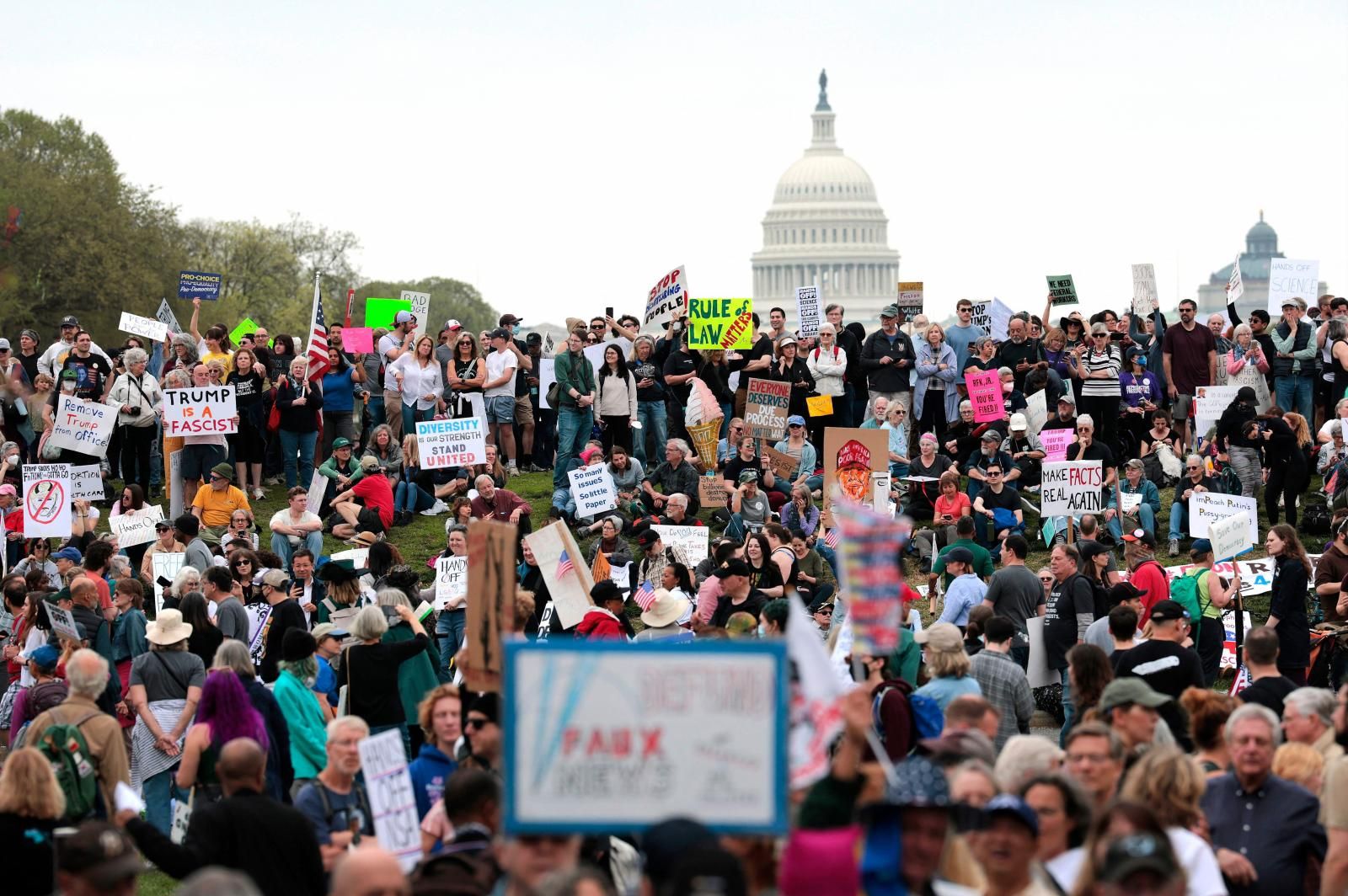Masivas protestas contra Donald Trump en Estados Unidos