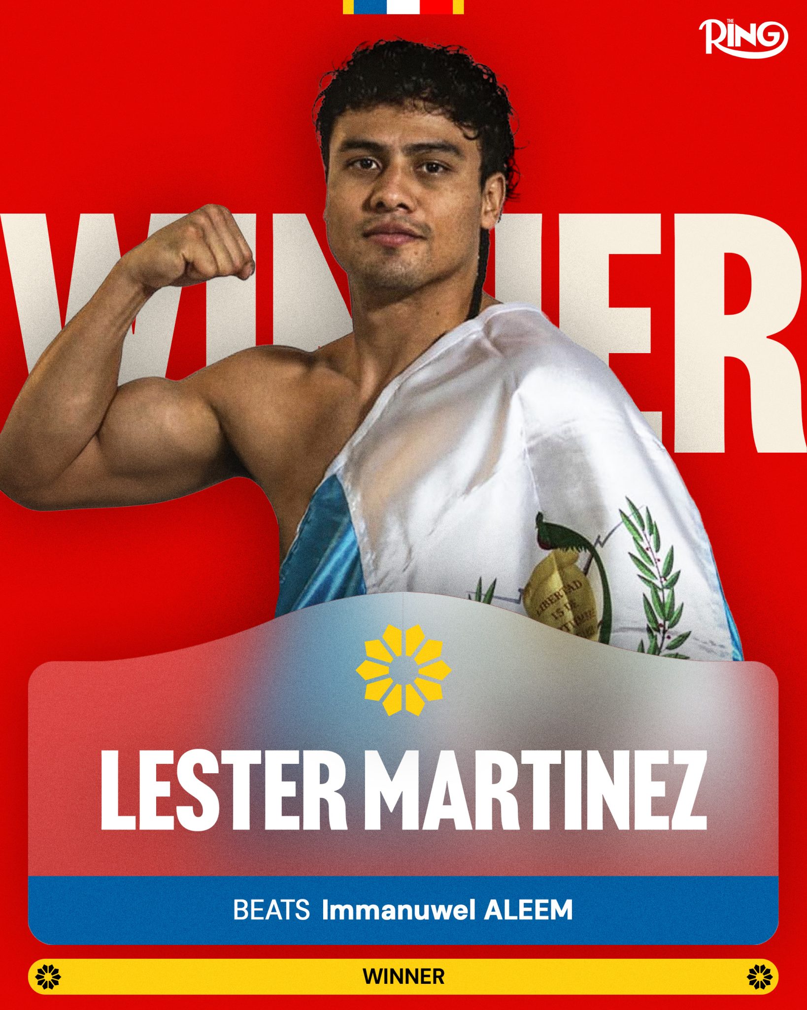 LÉSTER MARTÍNEZ TOCA LA GLORIA Y ES CAMPEÓN MUNDIAL